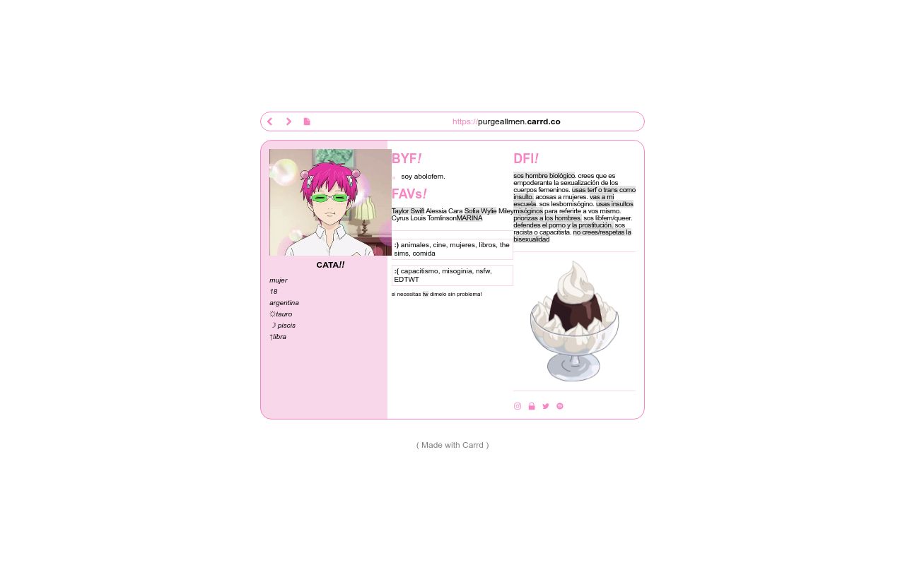 cata´s carrd